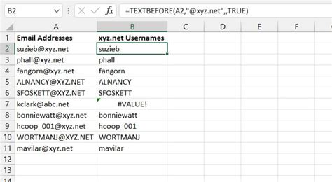 How To Use Textbefore Textafter And Textsplit In Excel
