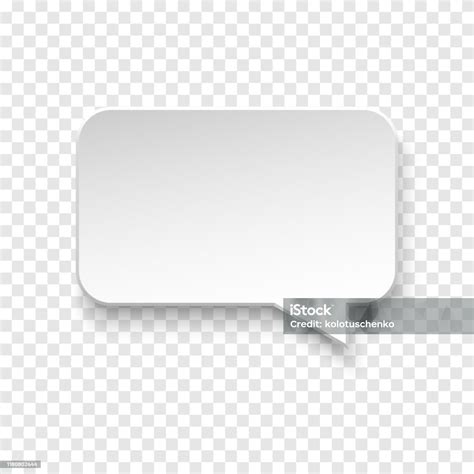 배경에 벡터 빈 종이 연설 거품입니다 3차원 형태에 대한 스톡 벡터 아트 및 기타 이미지 3차원 형태 대화 풍선 문자 기호 기포 Istock