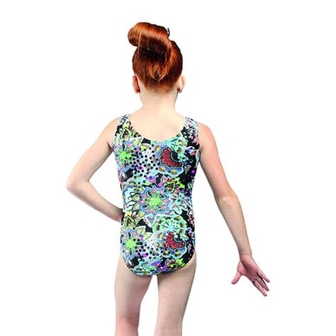 Mondor 7822 Printed Gymnastics Leotard Womens