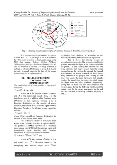 Multi Hop Routing Cooperative Communication For Improving Throughput In Ieee 80211x Wireless