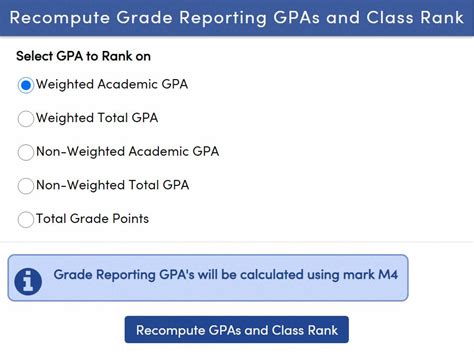 Actionable Insights On Class Rank Reports