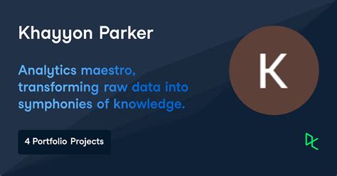Khayyon Parker Data Scientist