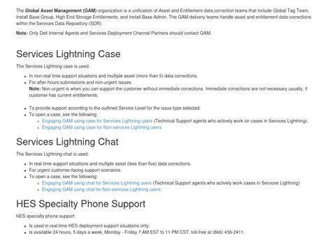 Contacting Global Asset Management Deployment Planning Guide—dell Integrated System For