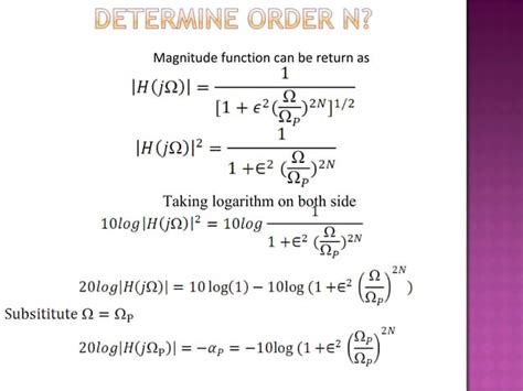 Filter IIR Digital Signal Processing DSP PPT Digital Audio