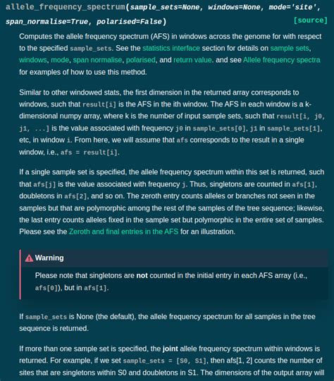 poor contrast for monospace code literals · issue 133 · tskit dev