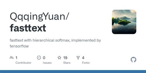 github qqqingyuan fasttext fasttext with hierarchical softmax