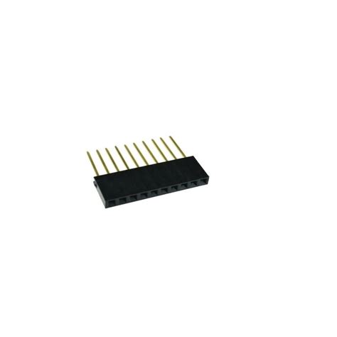 10 Pin Female 11mm Tall Stackable Header Connector Buy Online At Best Price And Quality In India