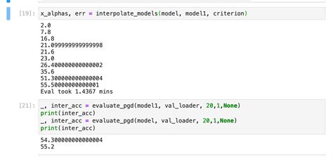 How To Linearly Interpolate Between Two Models Vision Pytorch Forums