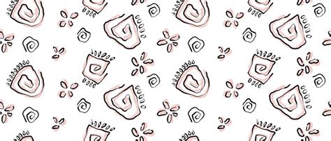 완벽 한 추상적 인 기하학적 패턴입니다 흰색 분홍색 배경에 흑인 민족 요소 사행 꽃 섬유 직물 포장지 배경 벽지 표지 디자인 가리기에 대한 스톡 벡터 아트 및 기타 이미지