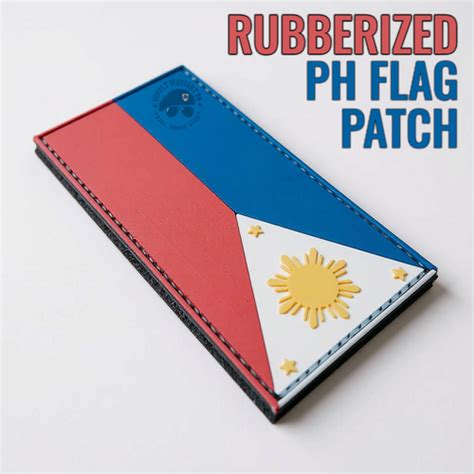10cm Ph Flag Pvc Patch Supply Sergeant Ph