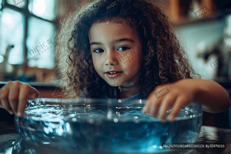 Ai创作图触摸大缸 喝水的小女孩 抓节水 喂鱼的小女孩 水族馆看鱼的小孩 鱼缸里的世界 水中小女孩儿 女童玩水 爱护水 玩水的小孩 水之梦 小