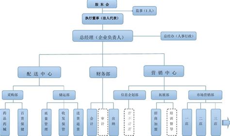 医药连锁公司组织架构图 文档下载