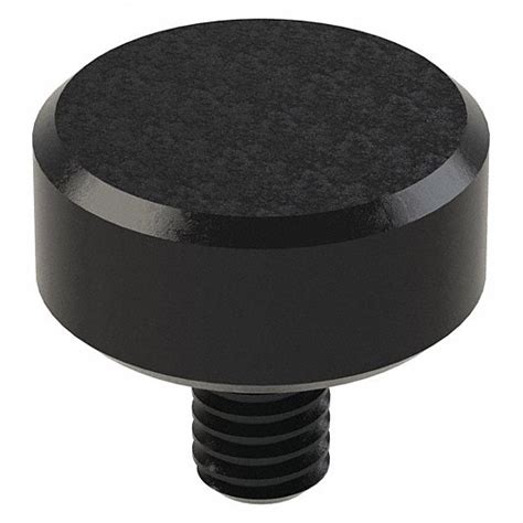 5 16 18 Thrd Sz Round Standoff Cap 5agu3 Za0252 Alblk Grainger
