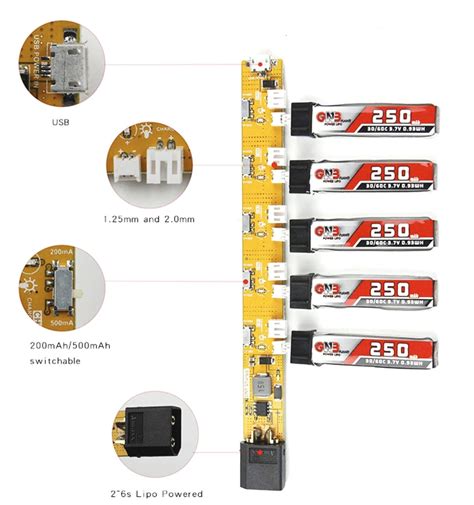 S Way Parallel Balance Charging Board