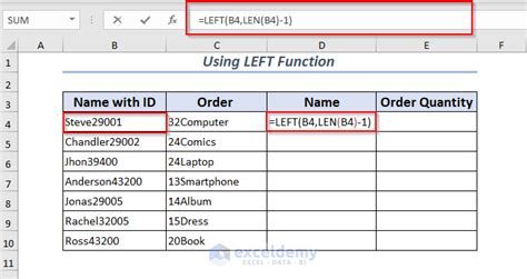 Excel Remove Characters From Right 5 Ways Exceldemy