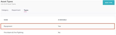 Adding Types Facilio Documentation