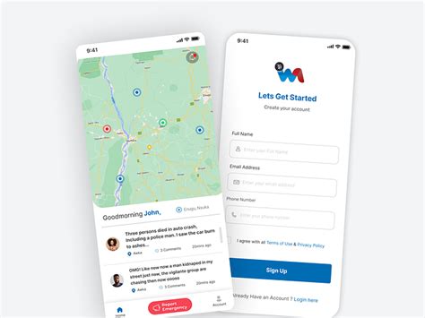 Emergency App Designs Themes Templates And Downloadable Graphic Elements On Dribbble