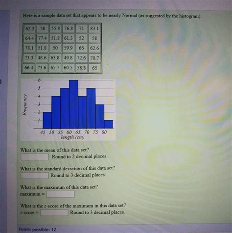Solved Here Is A Sample Data Set That Appears To Be Nearly