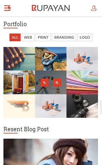 rupayan mobile app html template by devitems on dribbble