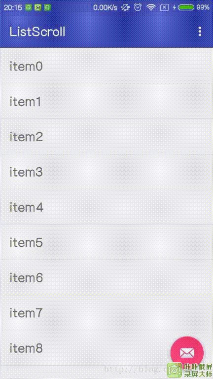 Android List列表滑动显示隐藏toolbarlistviewandroid 分类列表 显示全部 隐藏 Csdn博客