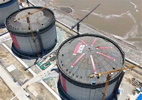 长三角能源保供再添底气 中国化学十四化建承建项目低温罐顶升任务完美收官 新华网客户端