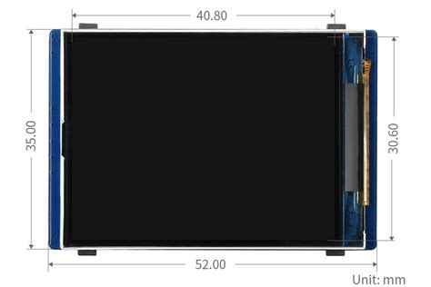 2inch LCD Display Module For Raspberry Pi Pico 65K RGB Colors 320240 Pixels SPI Interface
