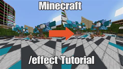 How To Use The Effect Command In Minecraft Youtube
