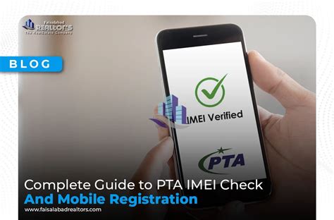 Pta Imei Check And Mobile Registration