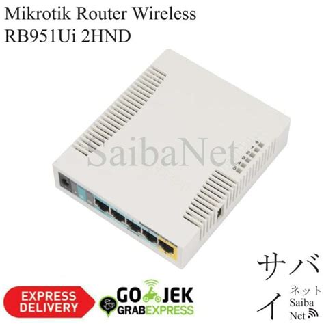 Promo Mikrotik Router Wireless Rb951ui 2hnd Diskon 23 Di Seller Minao Store Kalibata Kota
