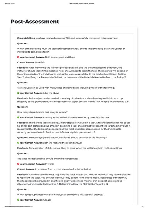 Task Analysis Autism Internet Modules 9323 419 Pm Task Analysis Autism Internet Modules Task Analysis Autism Internet Modules 9323 419 Pm Task Analysis Autism Internet Modules