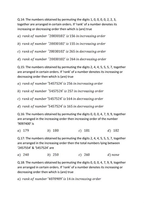 Numerical Problems Based On HCR S Rank Formula In Linear Algebra PDF