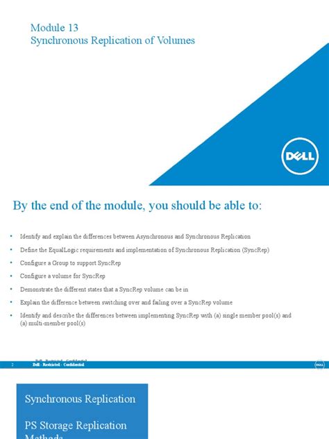 module 13 synchronous replication of volumes pdf replication
