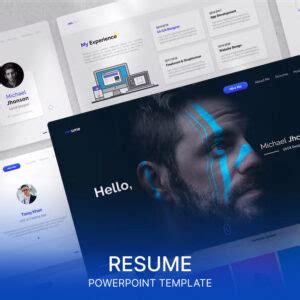 Resume PowerPoint Template MasterBundles