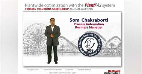 Automation Process Solution 2009 Rockwell Automation Process Solutions User Group Annual