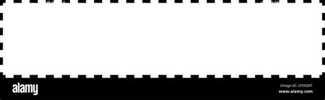 Dashed Line Border And Frame Vector Element — Stock Vector Illustration Graphic Clip Art Stock