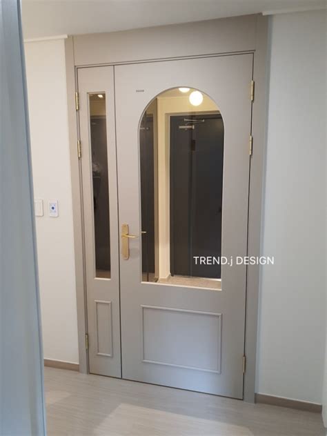 영림중문시공후기 차분한 베이지색상 현관중문 영림도어 릴리 네이버 블로그