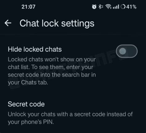 Whatsapps Locked Chats Can Now Be Hidden Behind A Secret Code Tech News Metro News