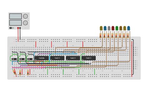 Circuit Design Binary To Octal Decoder Tinkercad