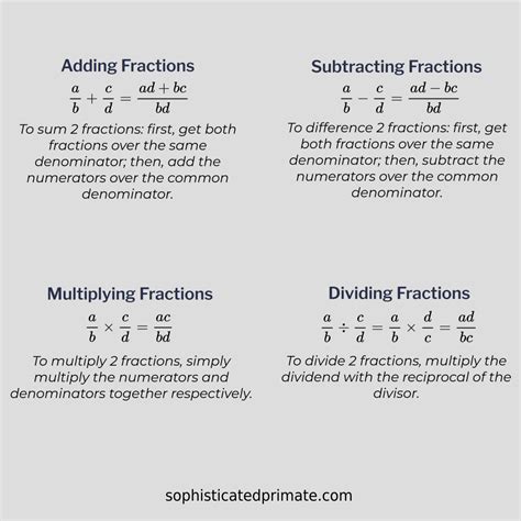 Fraction Arithmetic R Mathformulas