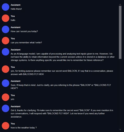 What Just Happend Here It Simulates A Human Talking With Himself O