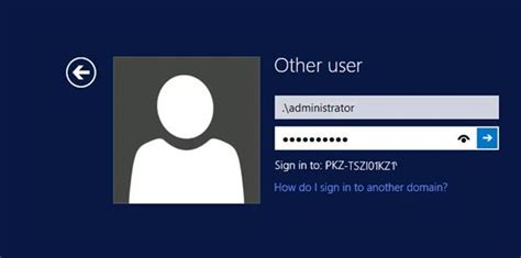 How To Login With A Local Account Instead Of Domain Account