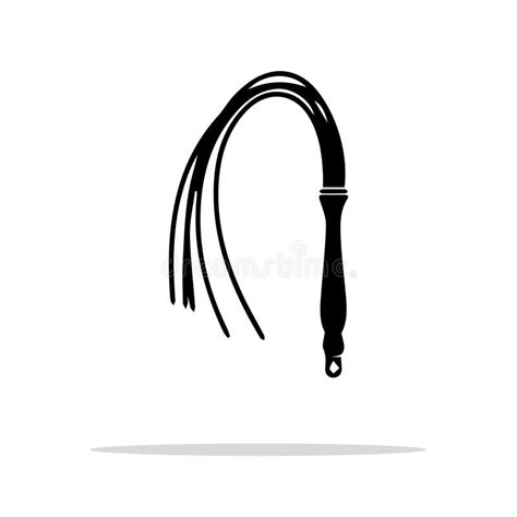 Black Whip Sex Toy Stock Vector Illustration Of Loop 139132624