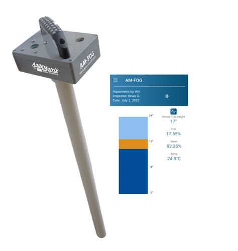 Am Fog Portable Probe An Innovative Portable Interceptor Monitoring Device Aquametrix
