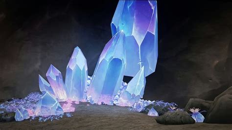 Glowing Crystal Tumblr Fantasy Art Art Reference Crystal Cave