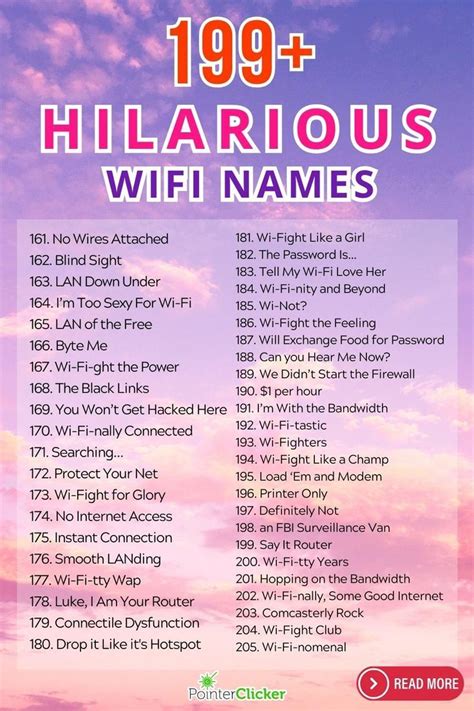 Best 12 250 Funny Wi Fi Names And Passwords That Are Guaranteed To