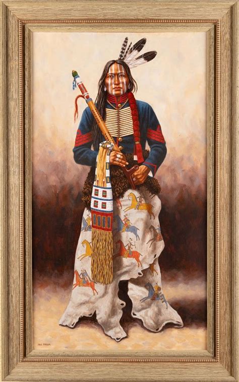 Paul Surber Sioux Warrior 2007 Mutualart