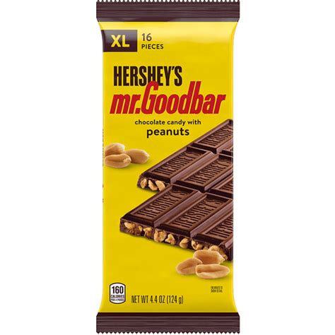 Hersheys Chocolate Candy With Peanuts 16 Ea Chocolate Sendiks