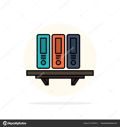 Files Archive Data Database Documents Folders Storage Abst Stock Vector Image By ©flatart