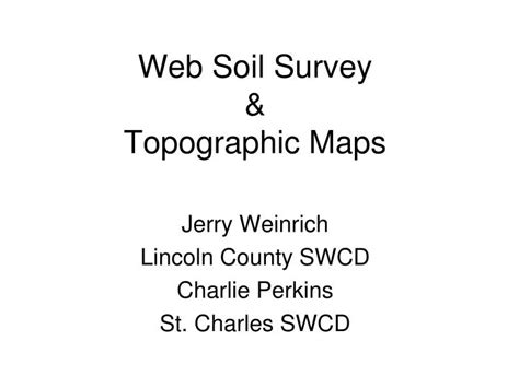 PPT Web Soil Survey Topographic Maps PowerPoint Presentation ID 2637601