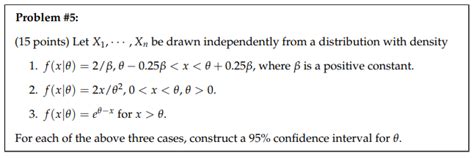 Solved Problem 5 15 Points Let X1 X Be Drawn Chegg Com